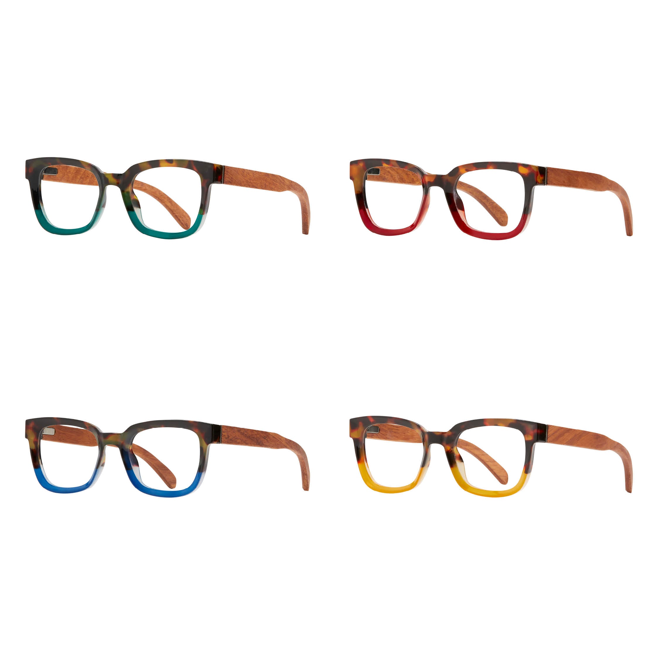 IRIS BLUE LIGHT READER - 4 PACK – Blue Planet Eco-Eyewear