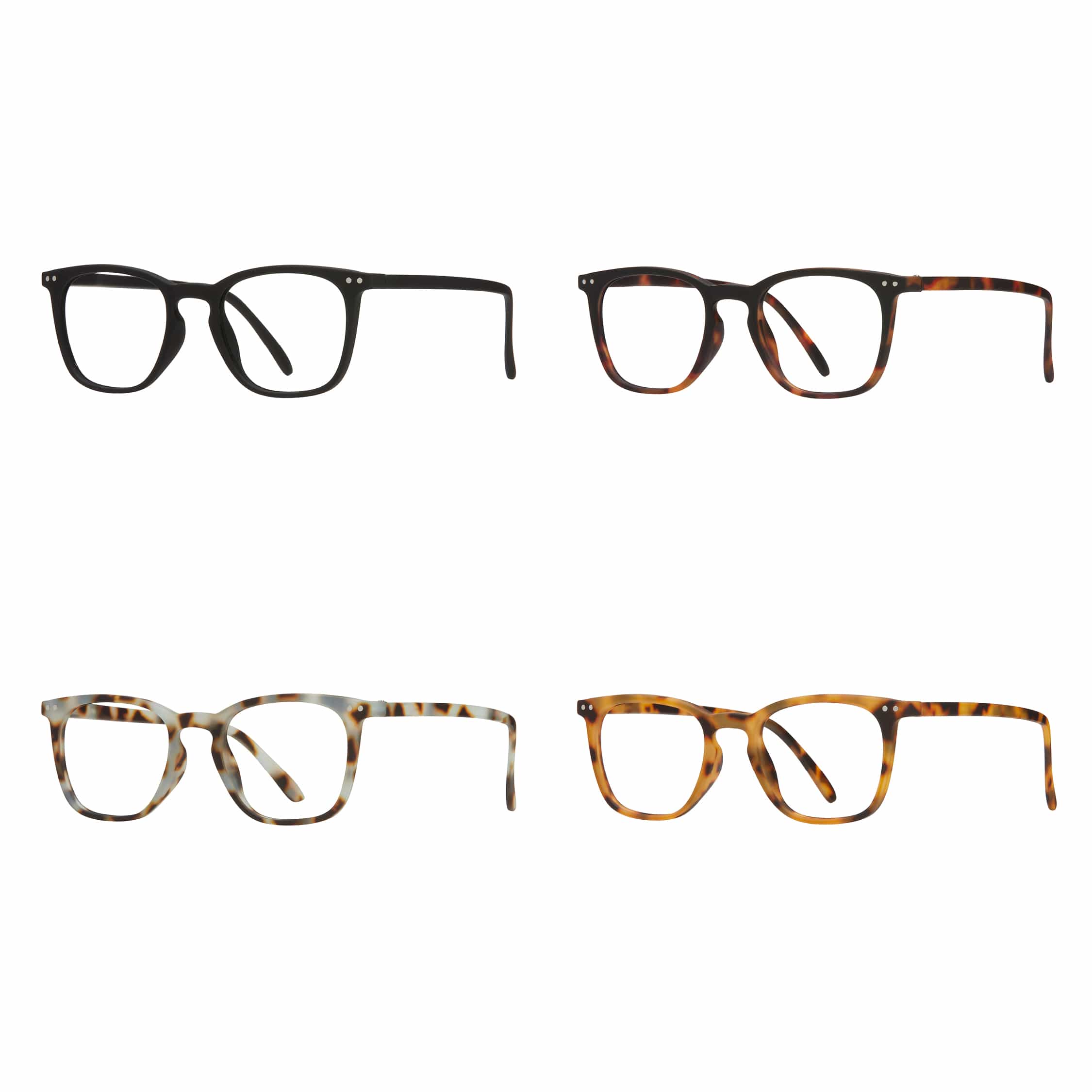 HARPER BLUE LIGHT READERS - 4 PACK – Blue Planet Eco-Eyewear